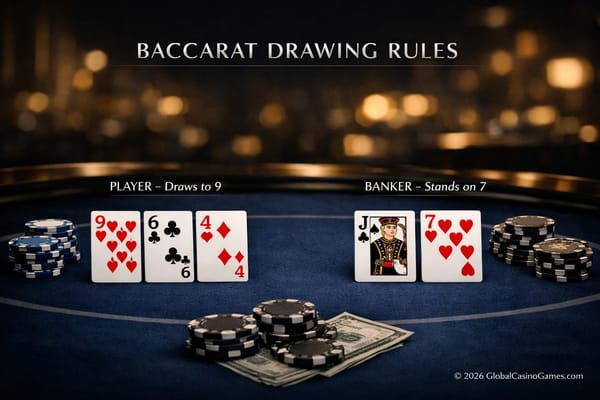 Baccarat Third Card Rules: Official Tableau Explained